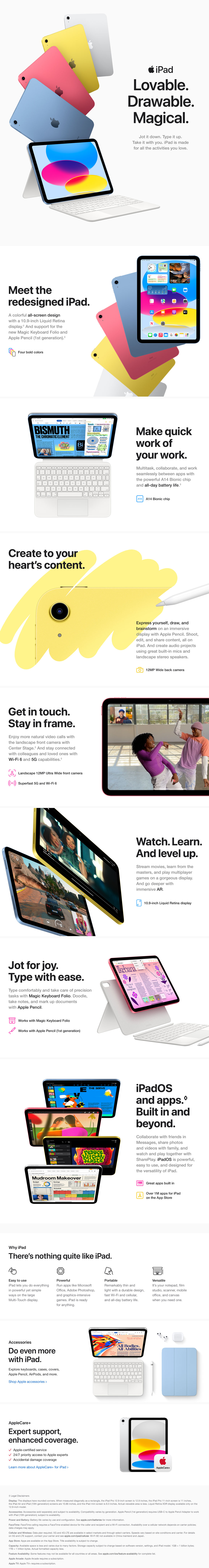 Apple iPad in Blue | Spectrum Mobile